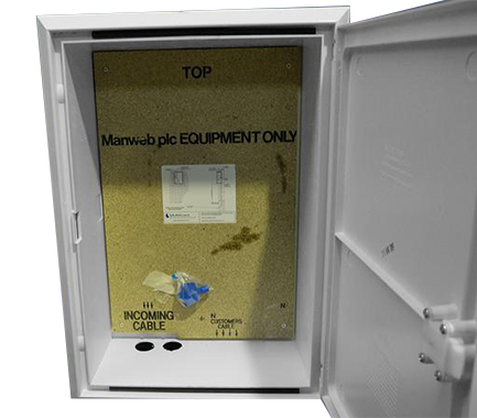 Mitras Medium Manweb Recessed Electricity Meter Box – Mitras Meter Boxes