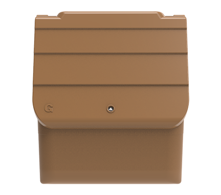 Mitras Brown Universal MK2 Unibox Gas Meter Box – Mitras Meter Boxes