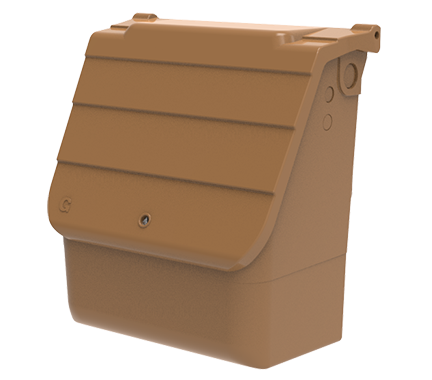 Mitras Brown Universal MK2 Unibox Gas Meter Box – Mitras Meter Boxes